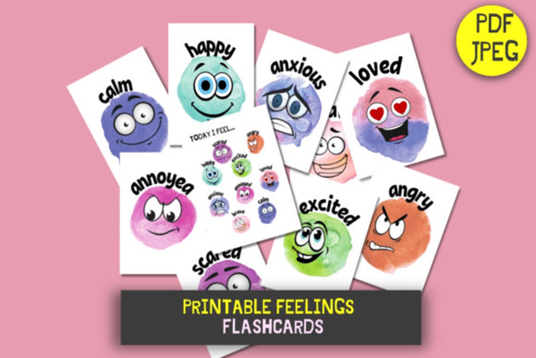 Emotions Chart | School Counselor | Montessori Inspired | Montessori ...