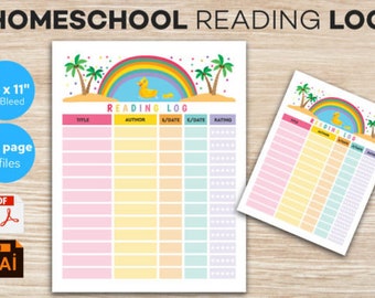 Blue Summer Reading Challenge Chart Instant Download Printable - Etsy
