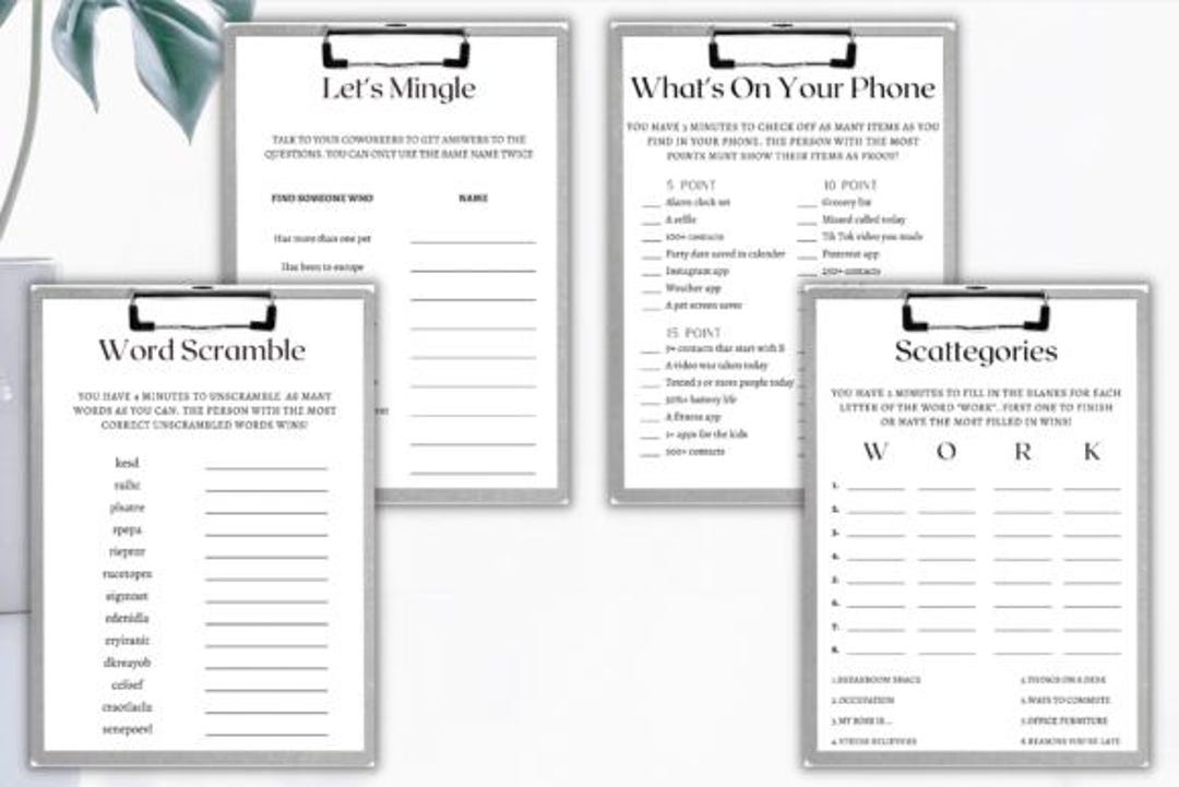 Fun Team Engagement Activities for Bonding, Team Building Event ...