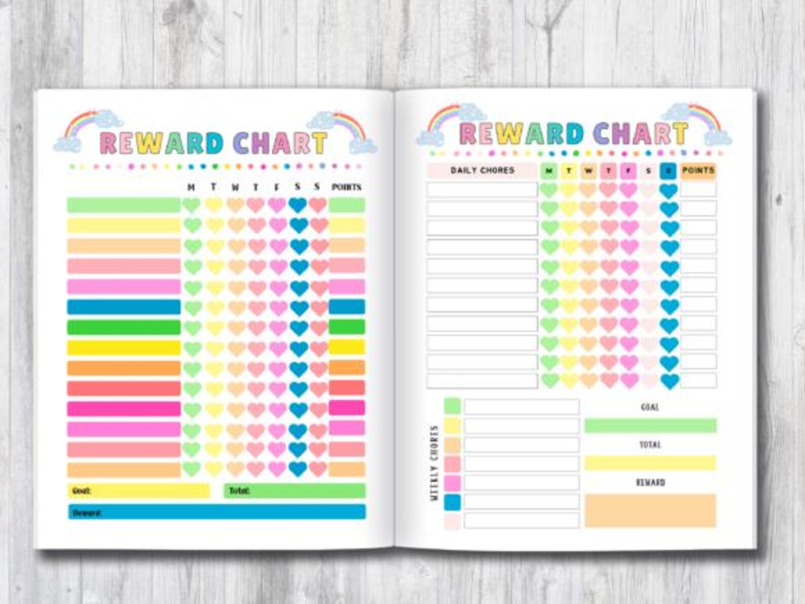 Chore Reward Points System, Chore Chart for Kids, Mom Bucks, Kids Board ...