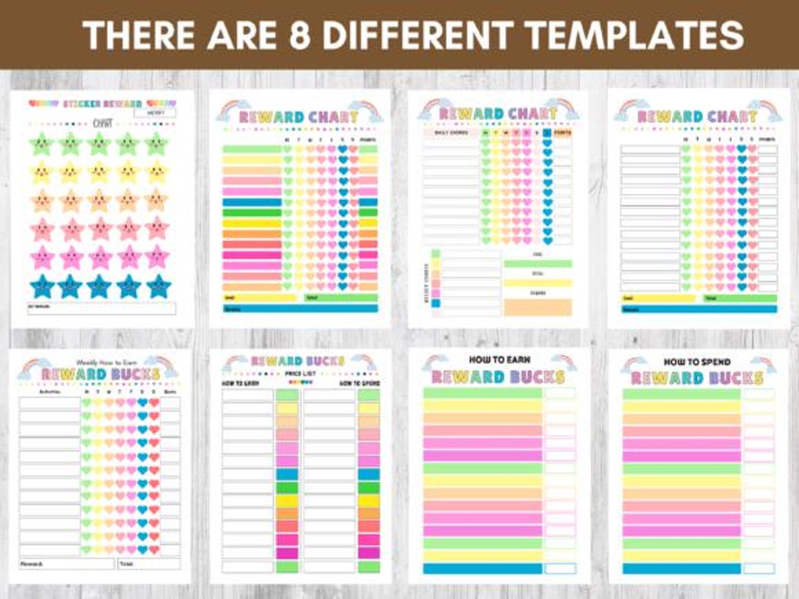 Chore Reward Points System, Chore Chart for Kids, Mom Bucks, Kids Board ...