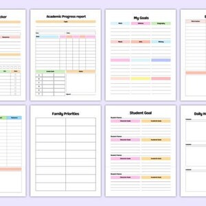 Daily Plans | Homeschool Lesson Planner | Homeschool Planner Workbook ...