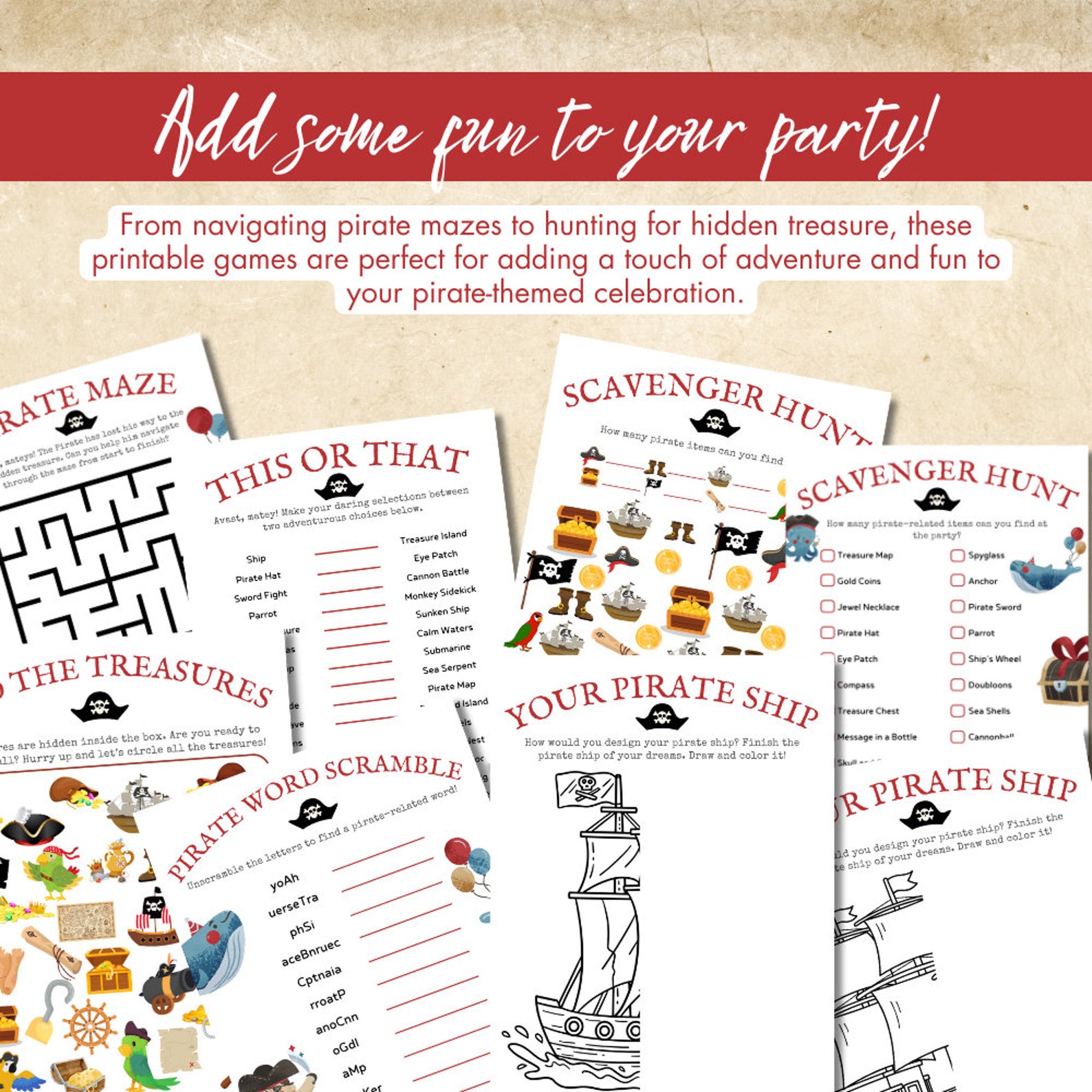 Birthday Activity for Kids and Teens | Teenager Birthday Games ...