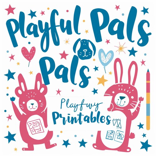 PlayfulPalsPrintable - Etsy