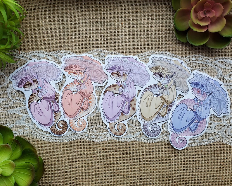 Fancy Victorian Dress: Hognose Morphs Sticker/print - Etsy