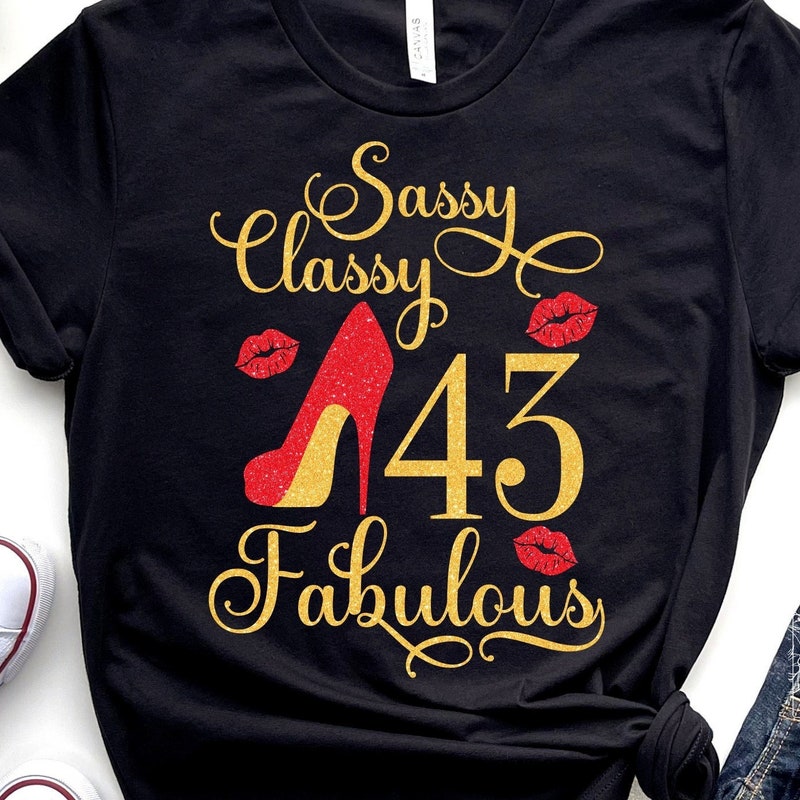 43 Birthday Svg - Etsy