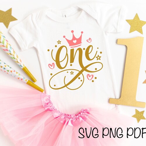 First Birthday SVG PNG PDF 1st Birthday Svg Birthday Svg - Etsy