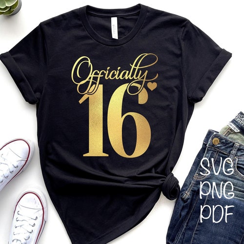 Sweet 16 Svg Cut Files for Cricut Silhouette Sweet Sixteen - Etsy
