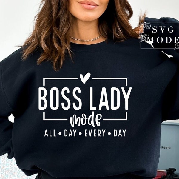 Boss Lady Svg - Etsy