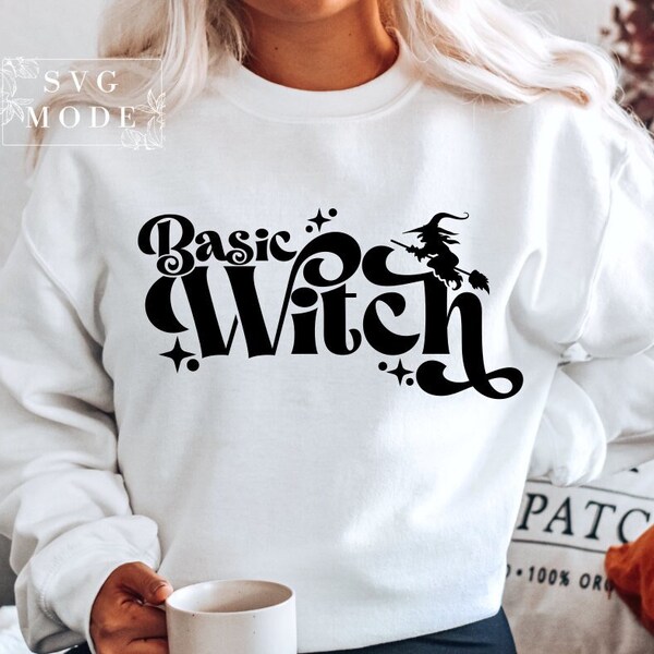 Basic Witch Svg - Etsy