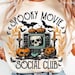 Spooky Movie Social Club PNG, Horror Movie Social Club Png, Spooky ...