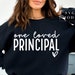 One Loved Principal SVG PNG, Best Principal Svg, Principal Appreciation ...