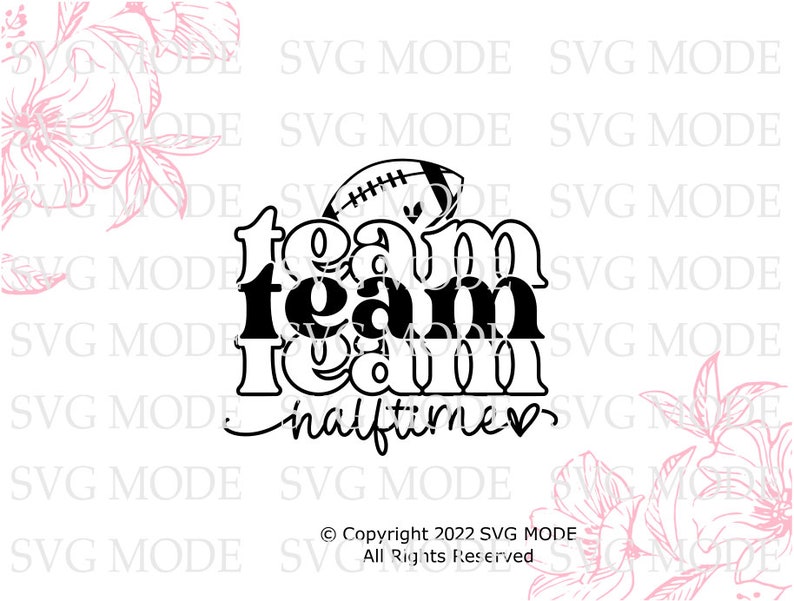 Football Game Day SVG PNG PDF Football Svg Team Halftime - Etsy