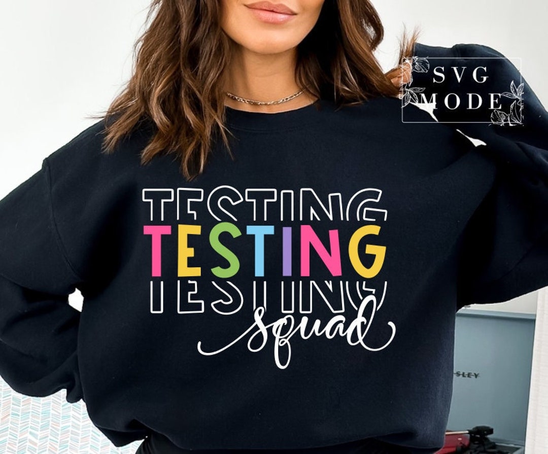 Test Day Teacher Shirt SVG PNG PDF, Testing Squad Svg, Test Day Svg ...