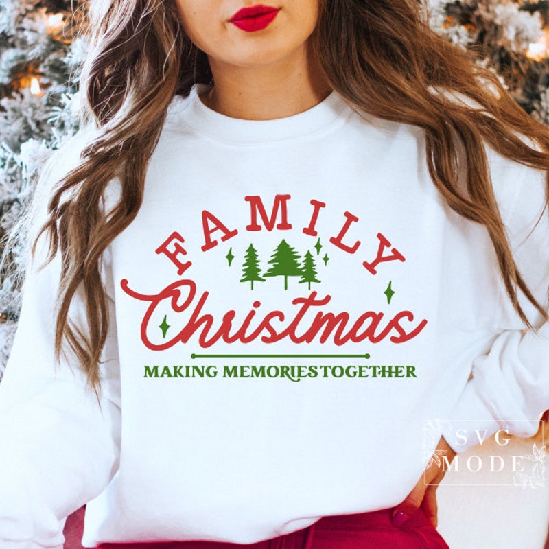 Family Christmas Svg - Etsy
