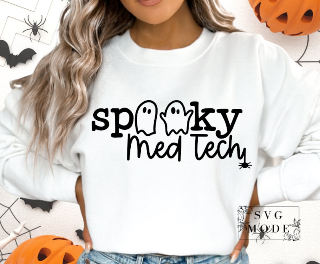 Spooky Med Tech SVG, Spooky Med Tech PNG, Medical Laboratory Technician ...