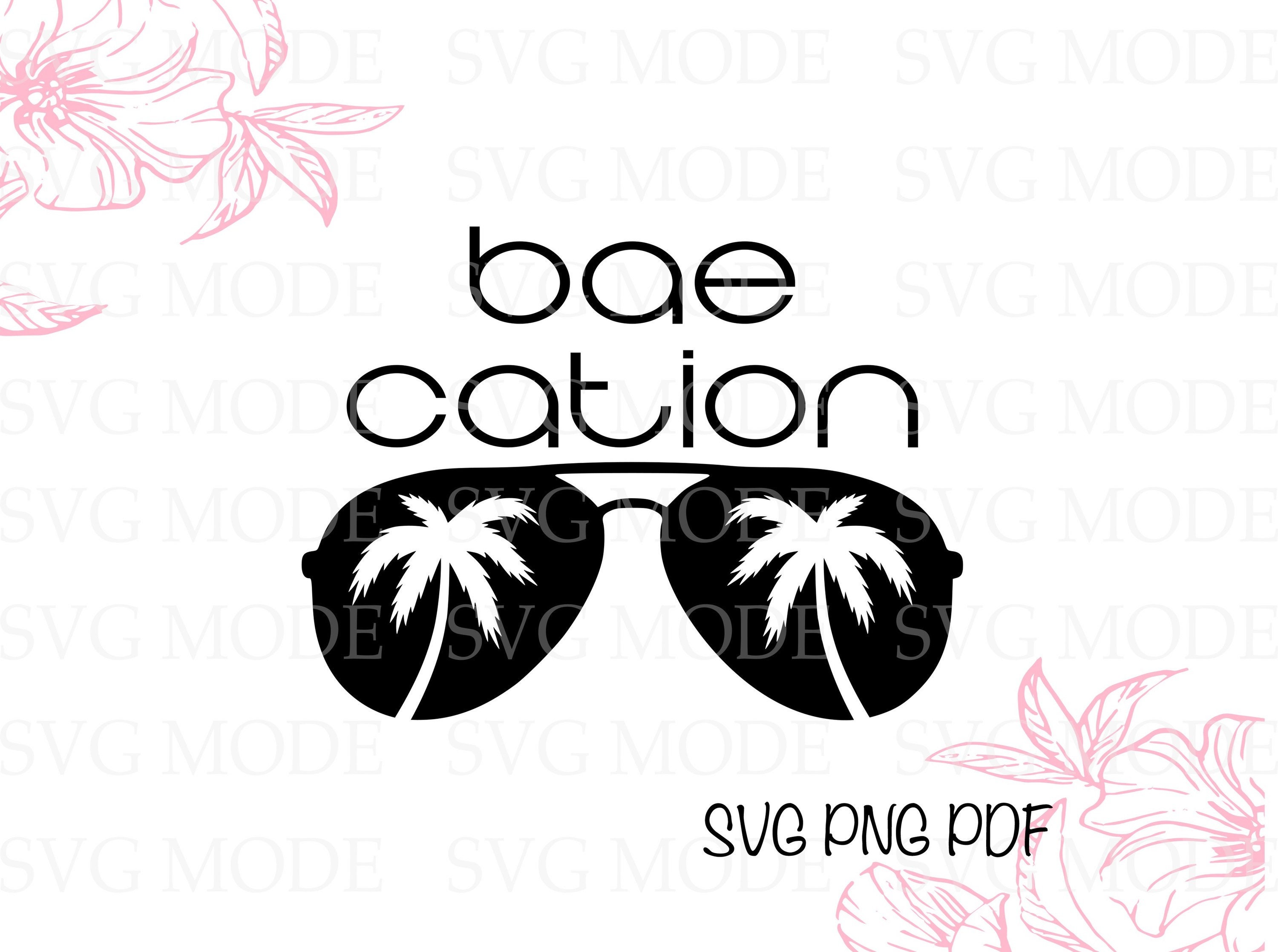 Baecation SVG PNG PDF Girls Vacation Svg Vacay Svg Vacation - Etsy Canada