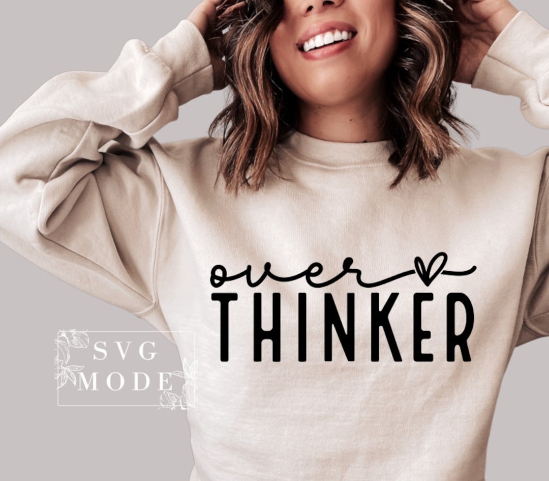Professional Overthinker SVG PNG, Anxiety Svg, Mental Health Svg, Self ...