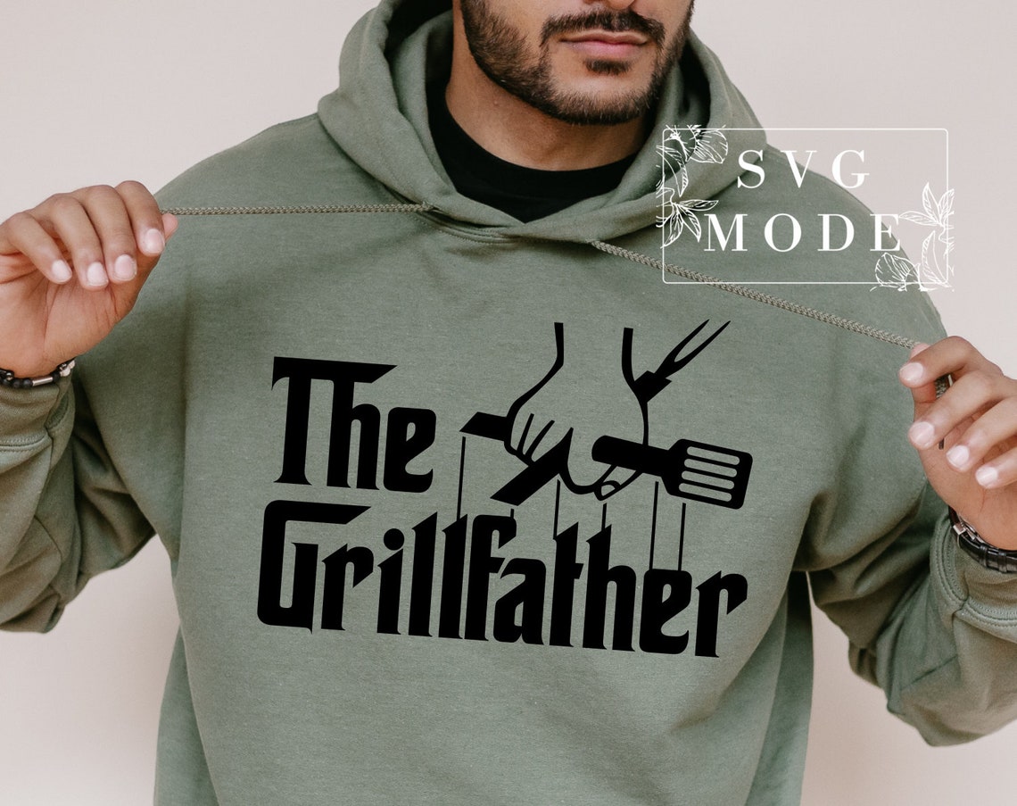 The Grillfather SVG PNG PDF Father's Day Svg Bbq Svg | Etsy