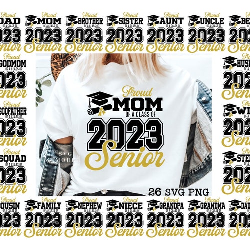 Class of 2023 PNG SVG EPS Graduation Design 2023 Senior Class - Etsy