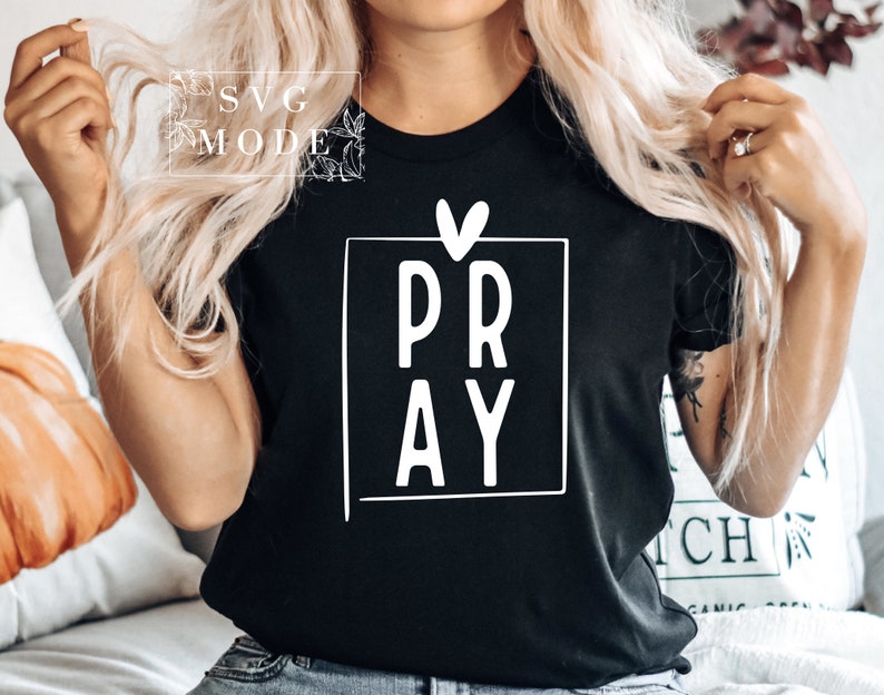 Pray SVG PNG PDF, Religious Svg, Inspirational Svg, Love Like Jesus Svg ...