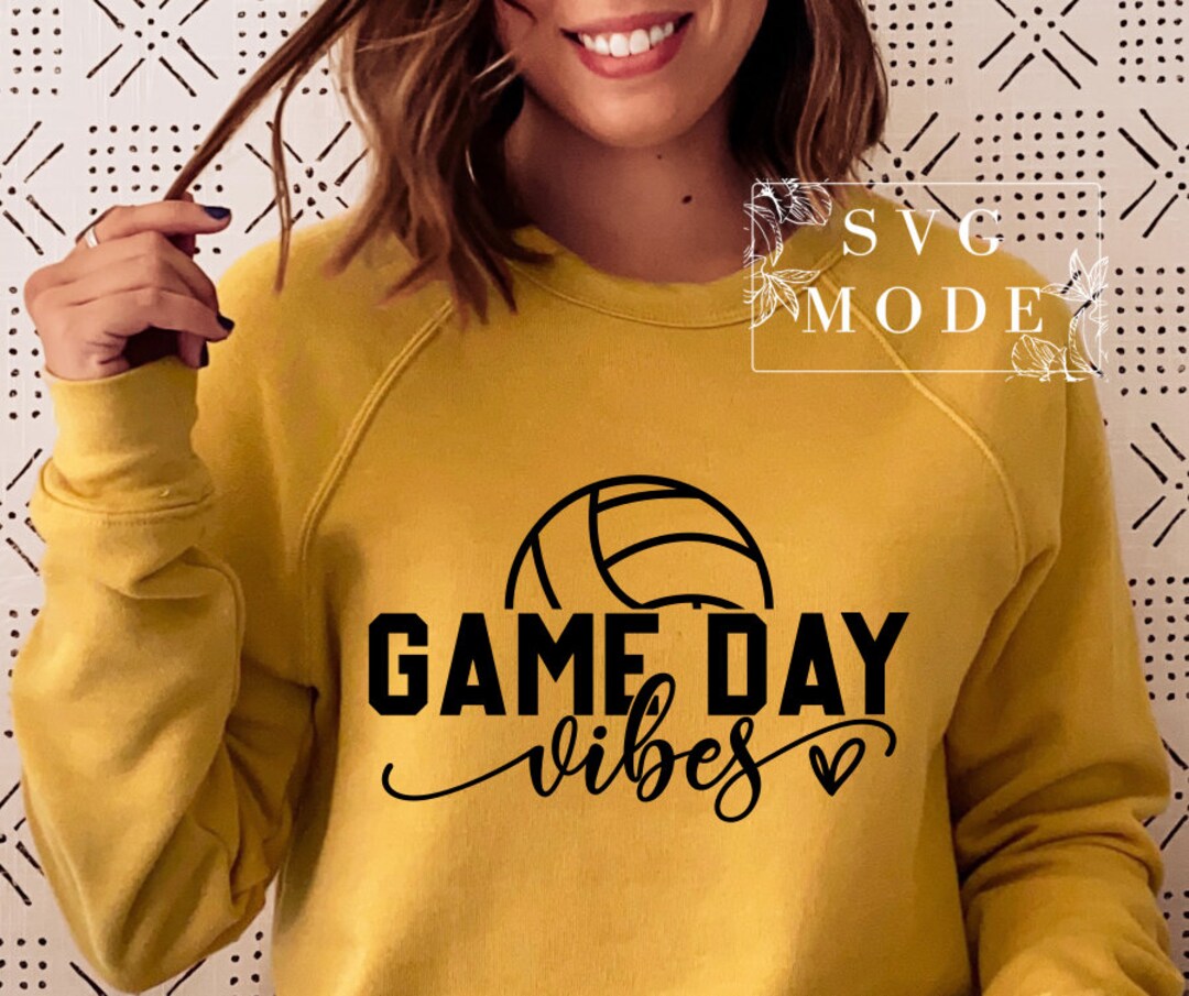 Volleyball Game Day SVG PNG PDF, Volleyball Mom Svg, Volleyball Svg ...