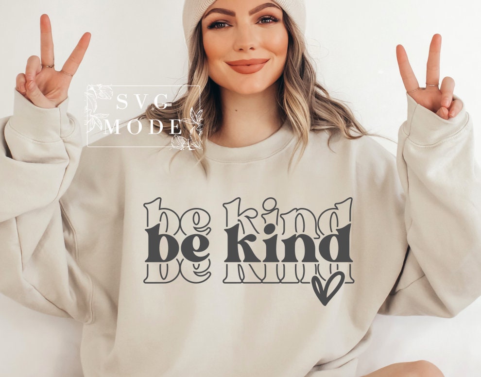 Be Kind SVG PNG Kindness Svg Kind Quote Svg Love Like Jesus - Etsy