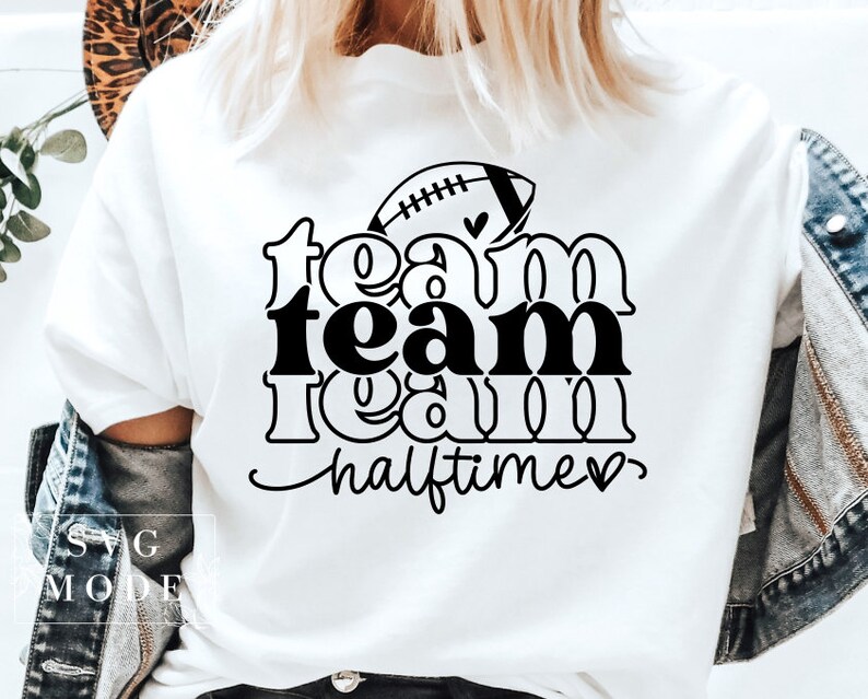 Football Game Day SVG PNG PDF Football Svg Team Halftime - Etsy