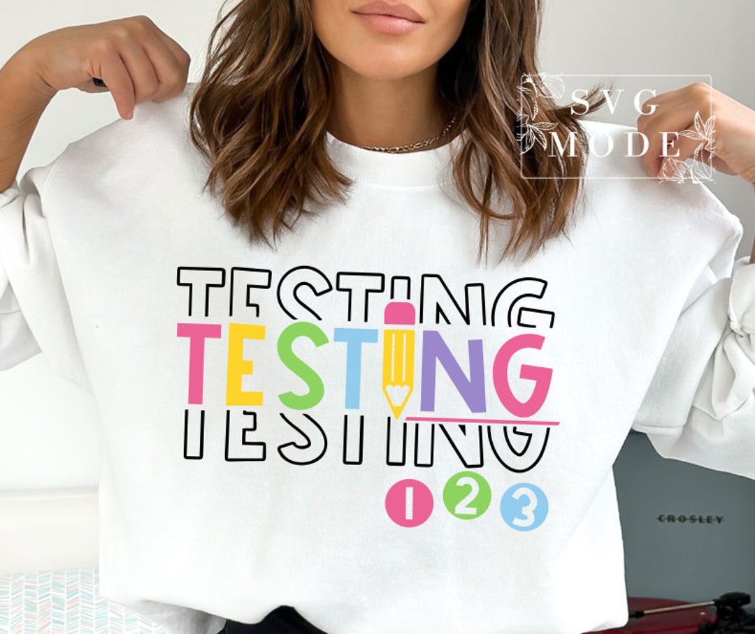 Test Day Teacher Shirt SVG PNG PDF, Testing Squad Svg, Test Day Svg ...