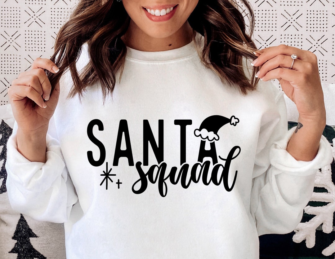 Santa Squad SVG PNG PDF, Christmas Shirt Svg, Santa's Favorite Svg ...