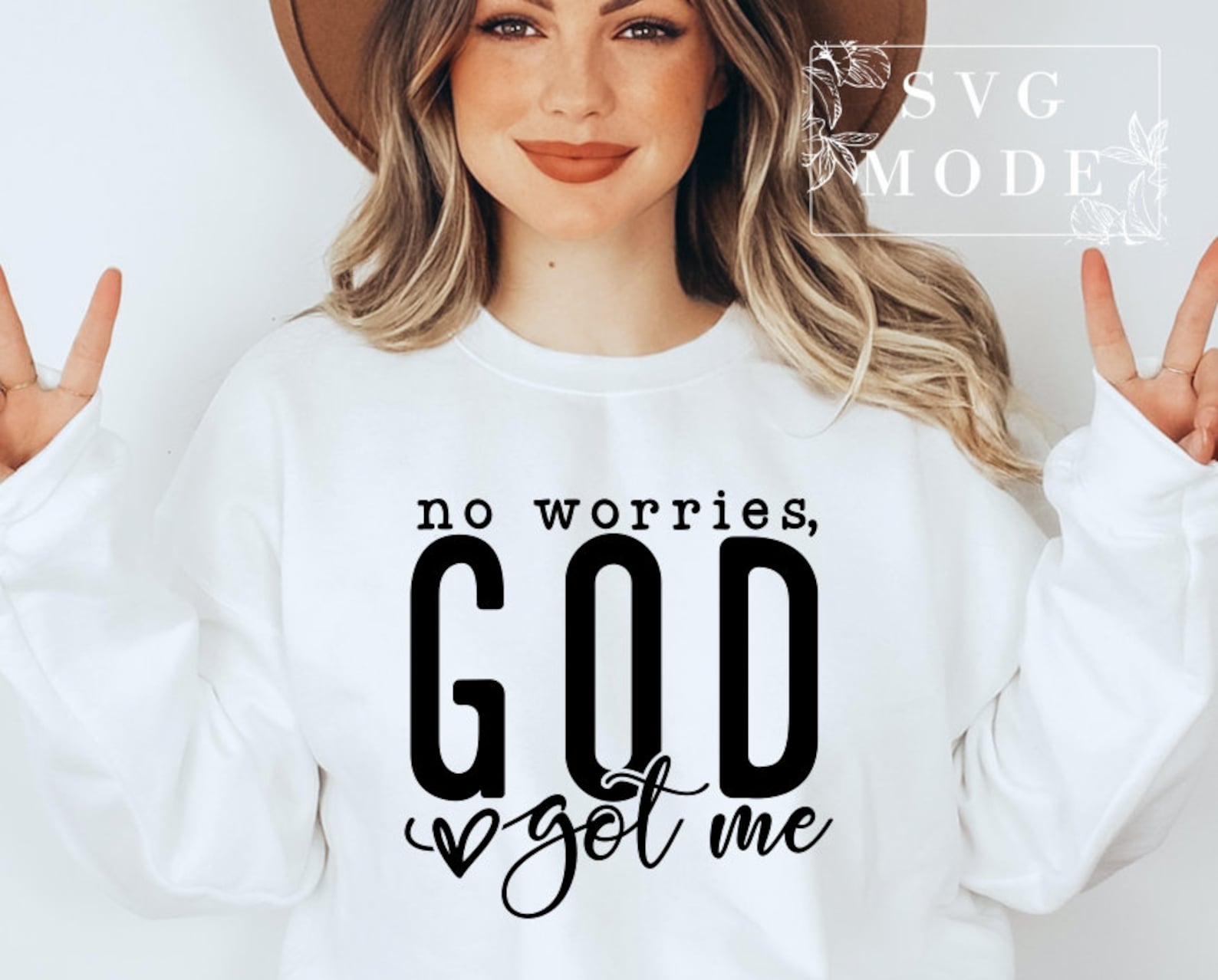 No Worries God Got Me SVG Christian Svg Religious Svg You - Etsy