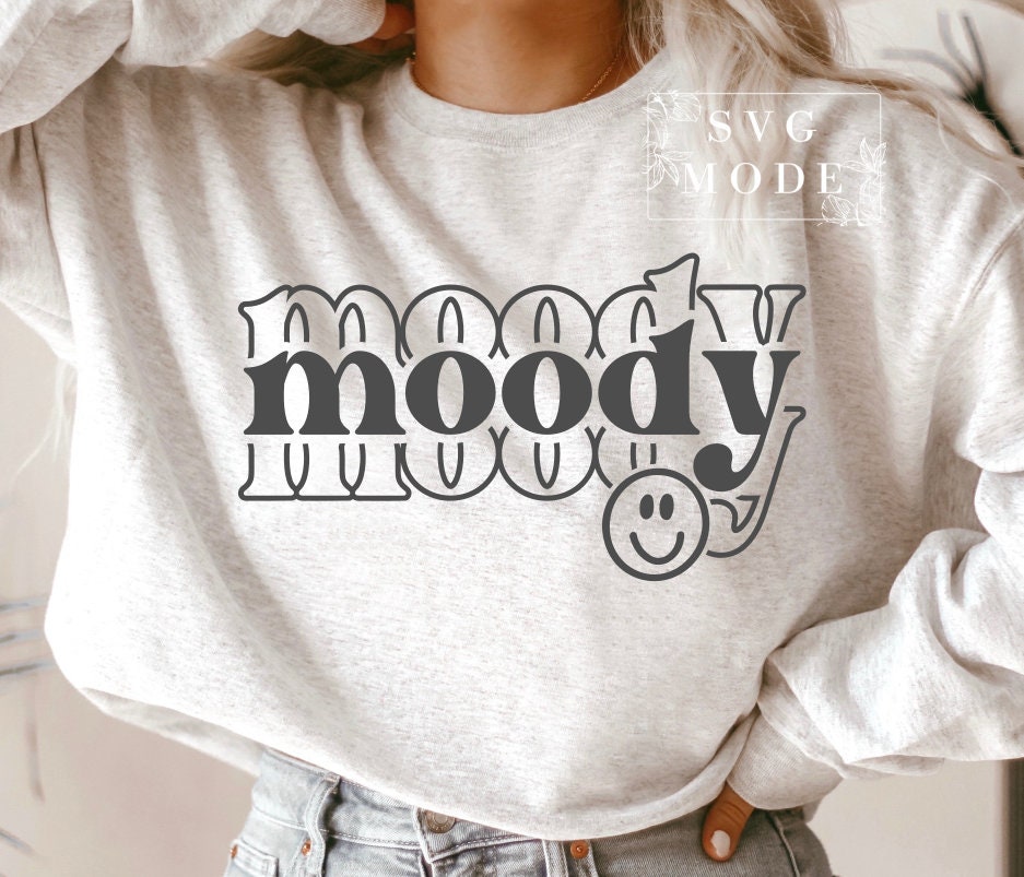 Moody SVG PNG PDF Girl Shirt Svg Funny Teen Svg Introvert | Etsy