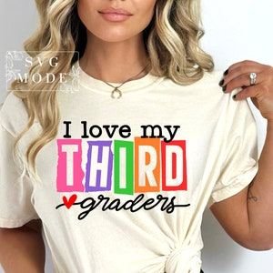 Third Grade Teacher SVG PNG, Teacher Life Svg, 3rd Grade Teacher Svg ...