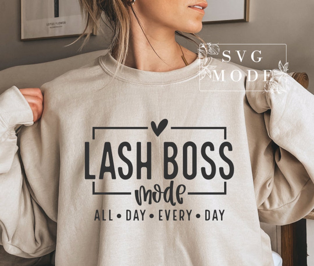 Lash Boss SVG PNG Lash Boss Mode Svg Lash Tech Svg Lash - Etsy