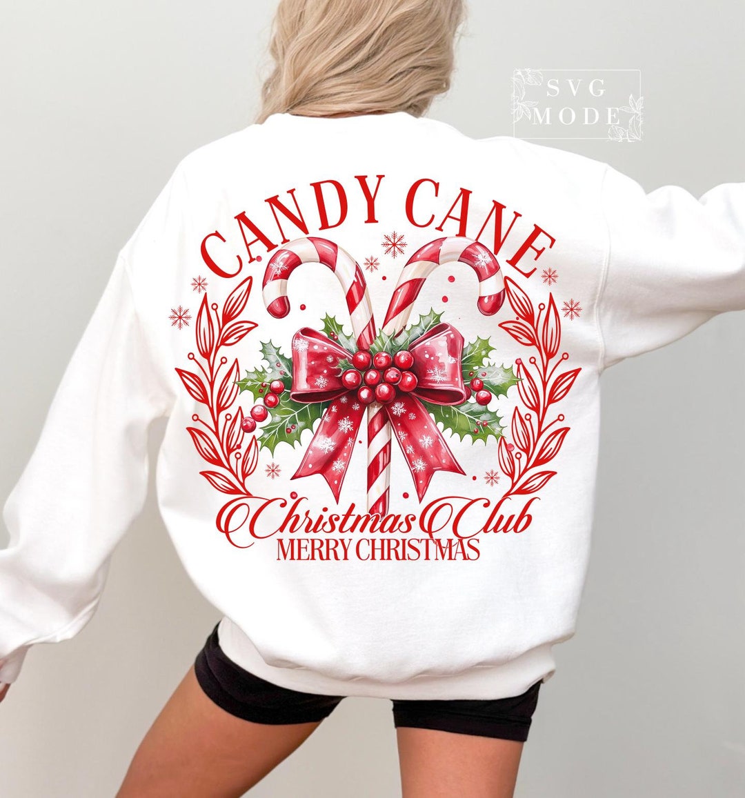 Candy Cane Christmas Club Png, Christmas Season Png, Joy to the World ...