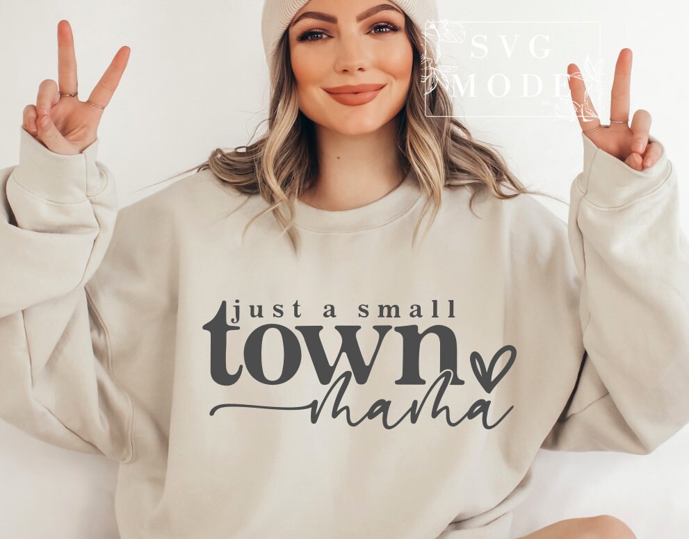 Small Town Mama SVG PNG, Mom Life Svg, Mothers Day Svg, Motherhood Svg ...