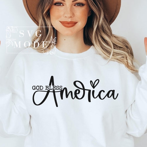 God Bless America Patriotic Svg Patriotic Svg Fourth Of Etsy