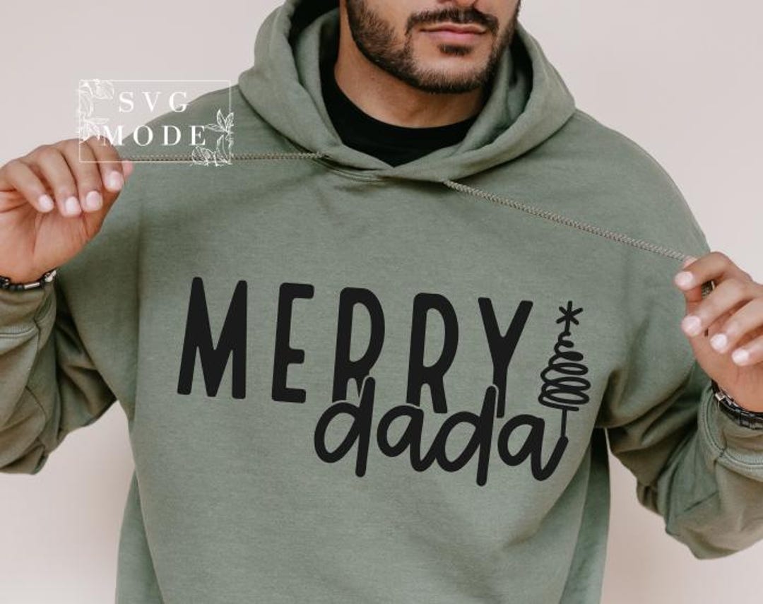 Merry Dada SVG PNG PDF, Daddy Claus Svg, Funny Christmas Svg, Christmas ...