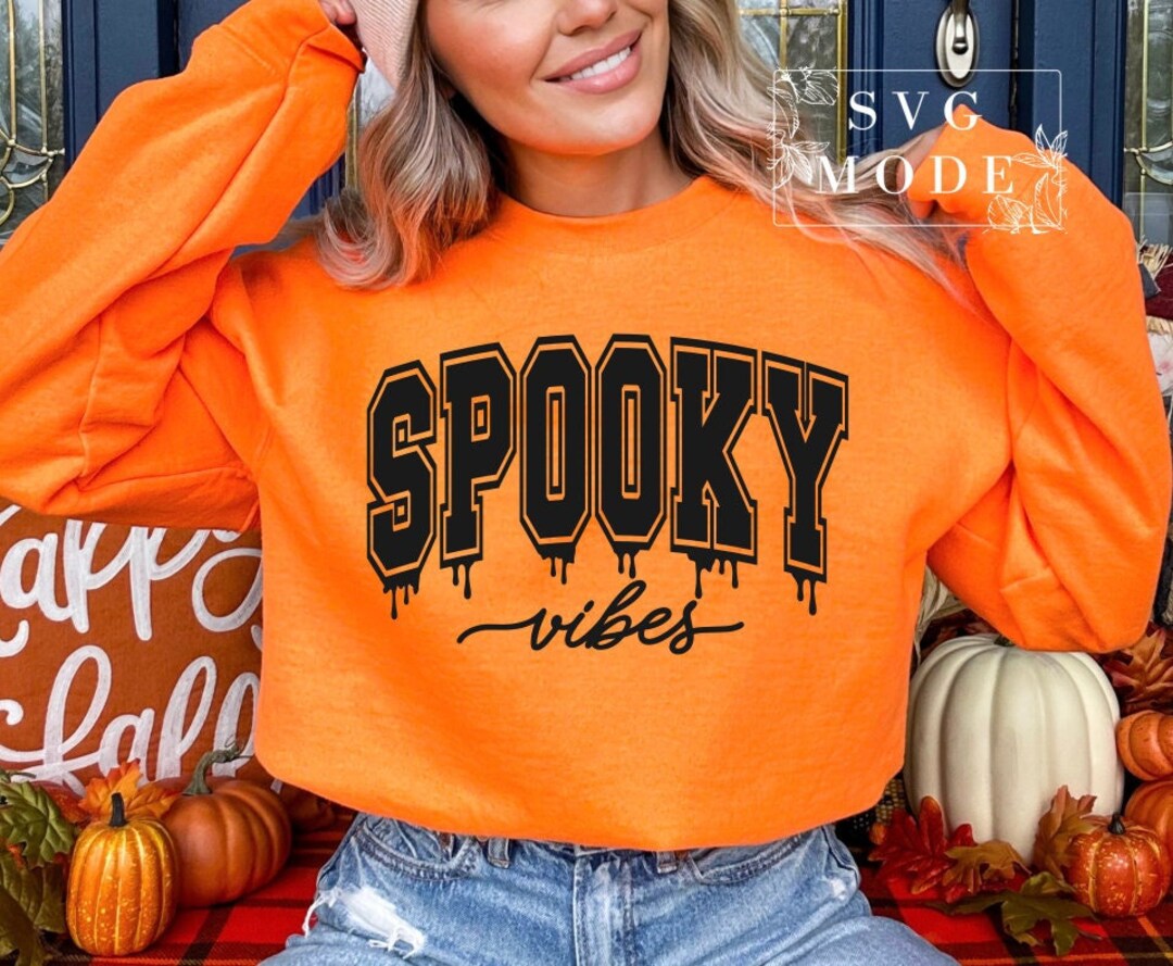 Spooky Vibes SVG PNG ,halloween Vibes Svg, Witch Vibes Svg, Spooky Girl ...
