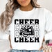 Cheer Life SVG PNG, Cheerleader Svg, Team Spirit Svg, Cheer Squad Shirt ...