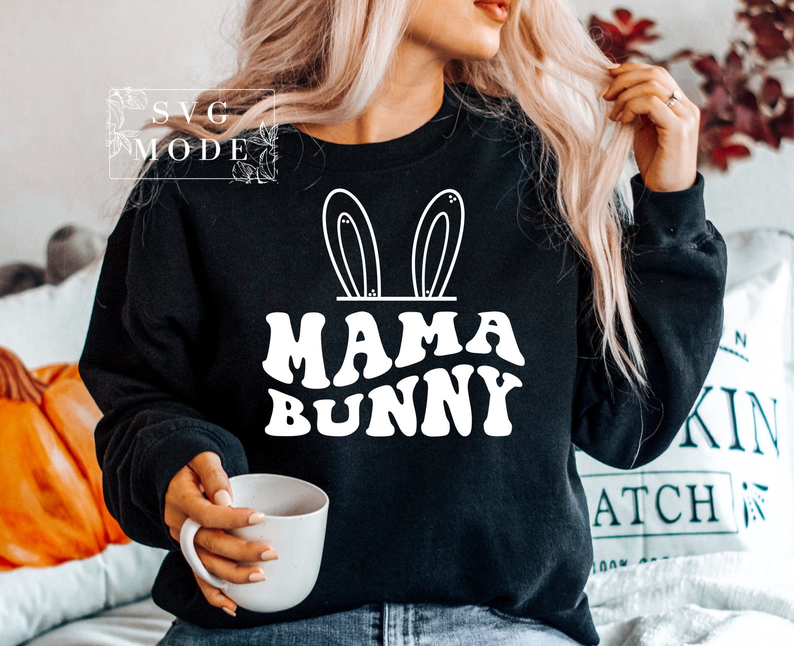Mama Bunny SVG PNG PDF Easter Mama Shirt Svg Bunny Mama Svg - Etsy