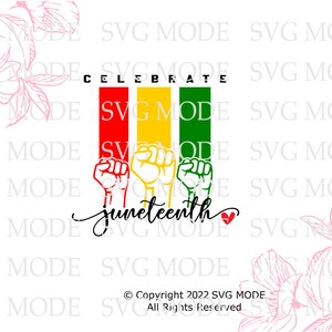 Juneteenth SVG PNG PDF, Black History Svg, Juneteenth 1865 Svg ...