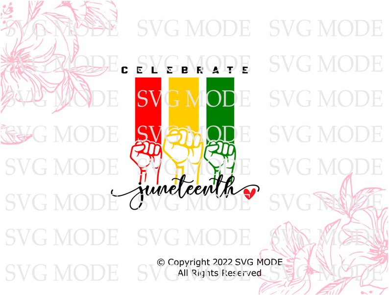 Juneteenth SVG PNG PDF, Black History Svg, Juneteenth 1865 Svg ...