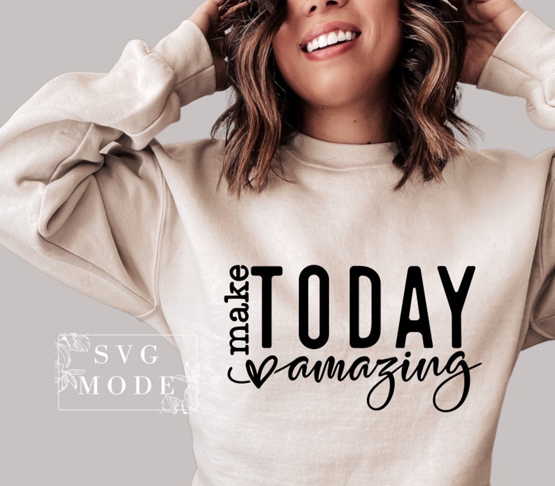 Choose Happy Svg Make Today Great Svg Inspirational Svg - Etsy