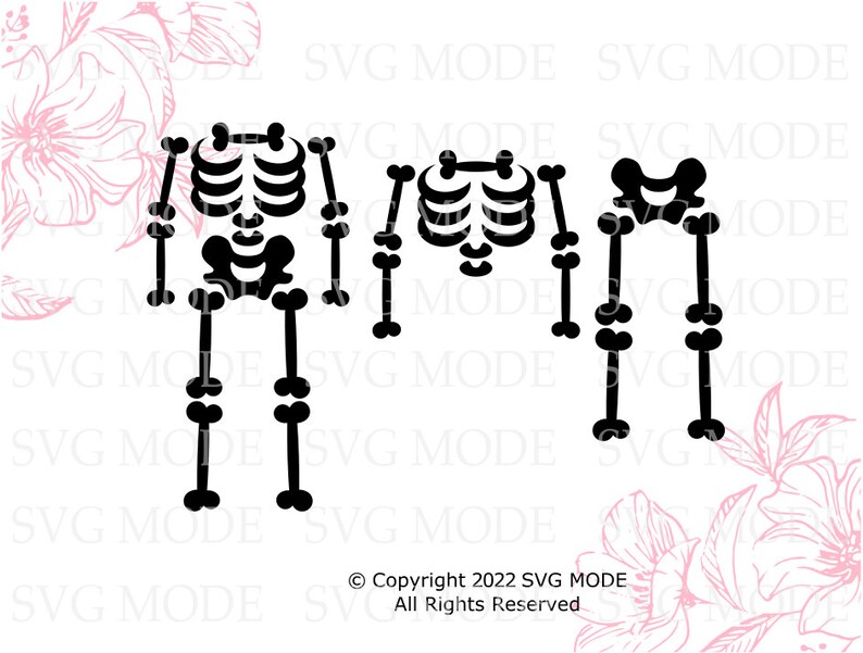Halloween Skeleton Svg, Kids Halloween Costume Svg,kids Skeleton ...