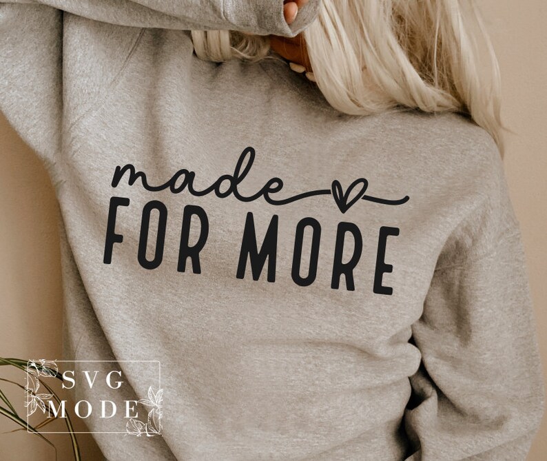 Made for More Svg Blessed Svg Faith Svg Christian Svg - Etsy