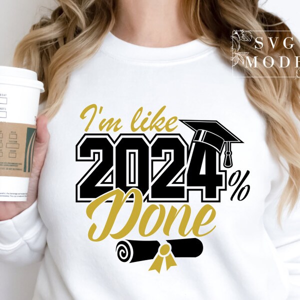 Done 2024 Graduate Svg - Etsy