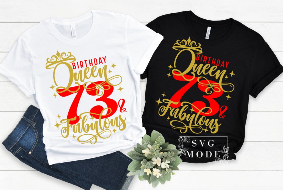 73rd Birthday SVG, Hello Seventy Three Svg, 73 and Fabulous Svg ...