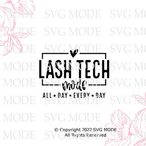 Lash Tech SVG PNG, Lash Boss Mode Svg, Lash Boss Svg, Lash Tech Png ...