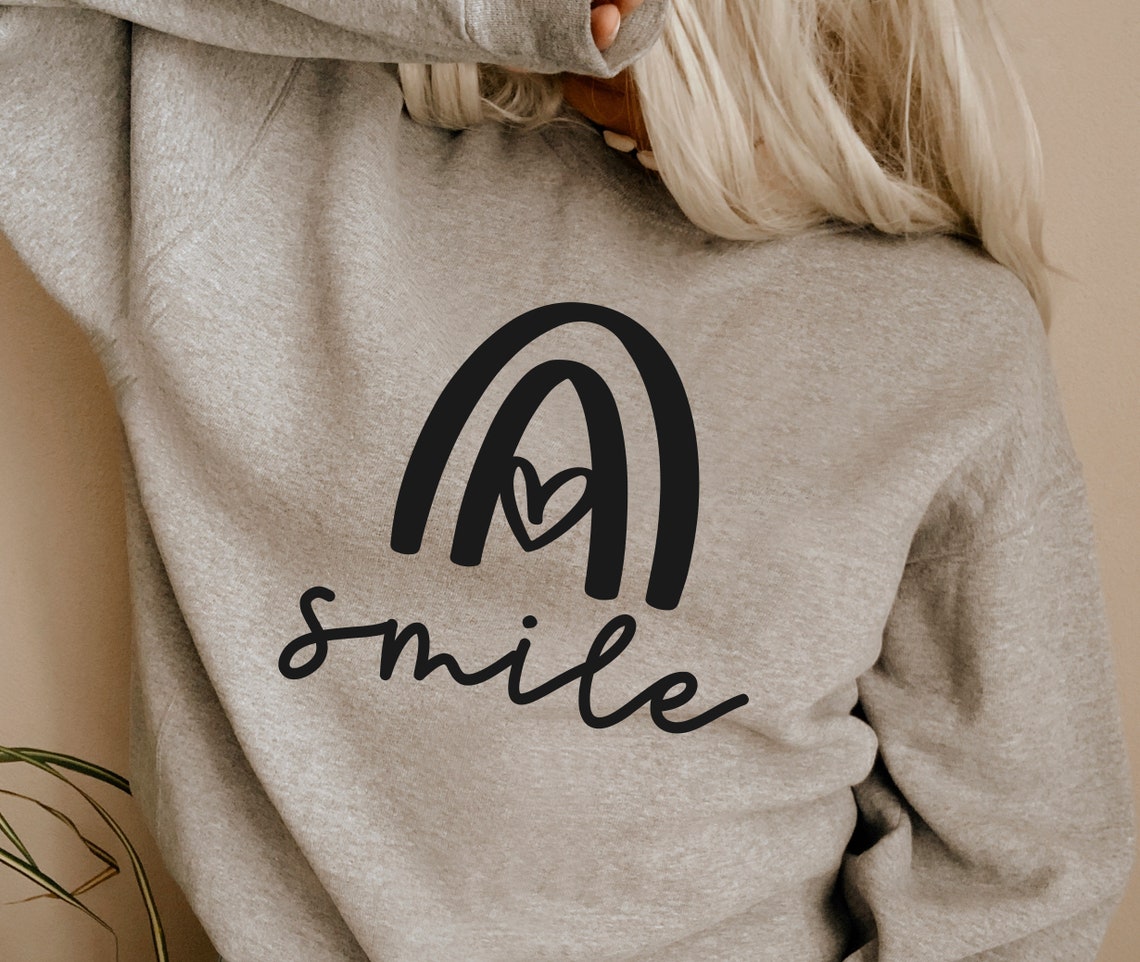 Smile SVG PNG PDF, Positive Svg, Inspirational Svg, Positive Quote Svg ...